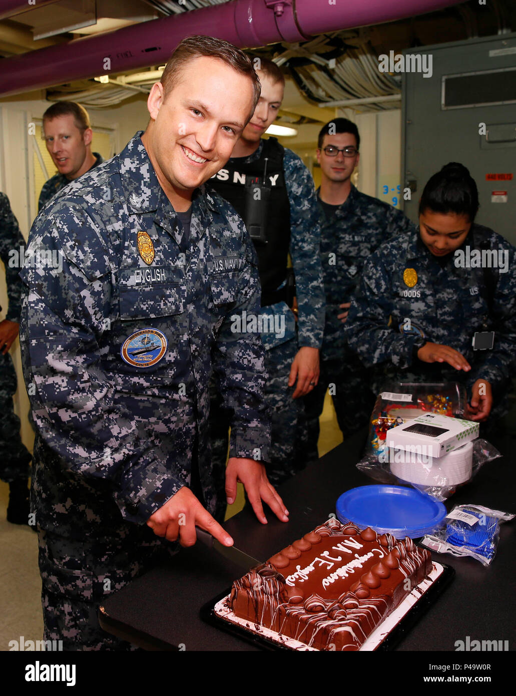 NEWPORT NEWS, Va. (June 17, 2016) -- Master-at-Arms 2nd Class Timothy ...