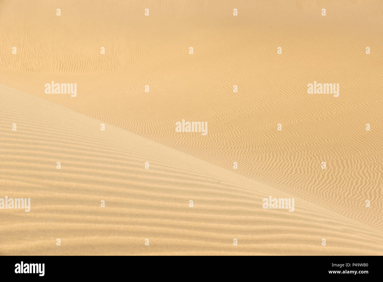 Desert - beautiful landscape with sand dunes Stock Photo - Alamy
