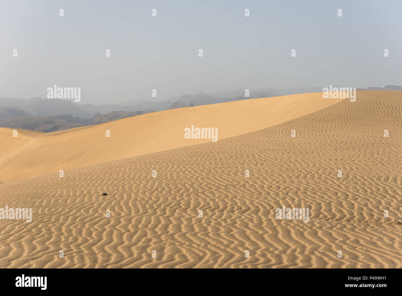 Desert - beautiful landscape with sand dunes Stock Photo - Alamy