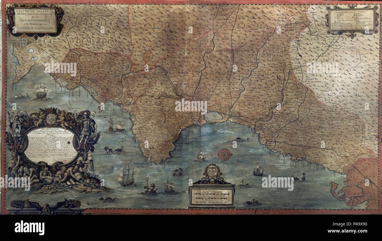 1693 map hi-res stock photography and images - Alamy