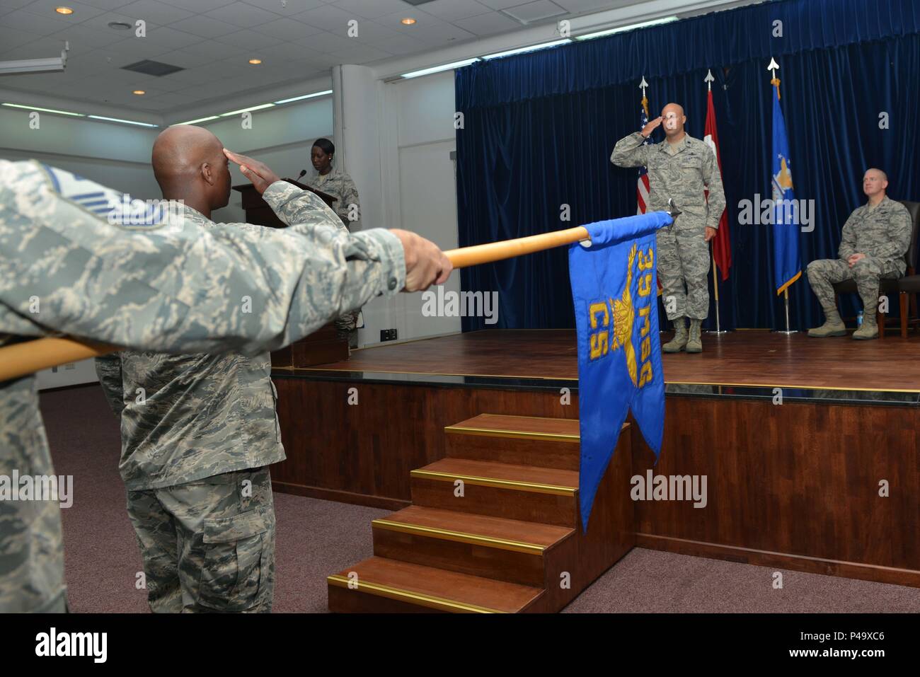 U.S. Air Force Lt. Col. Timothy Meerstein, 39th Communications Squadron ...