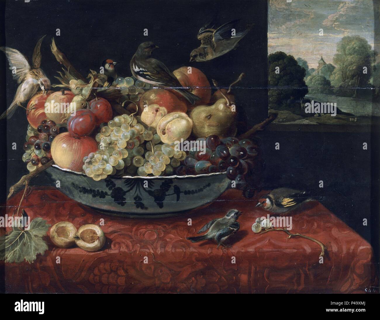 BODEGON DE FRUTAS Y PAJAROS - SIGLO XVII - BARROCO ESPAÑOL. Author ...