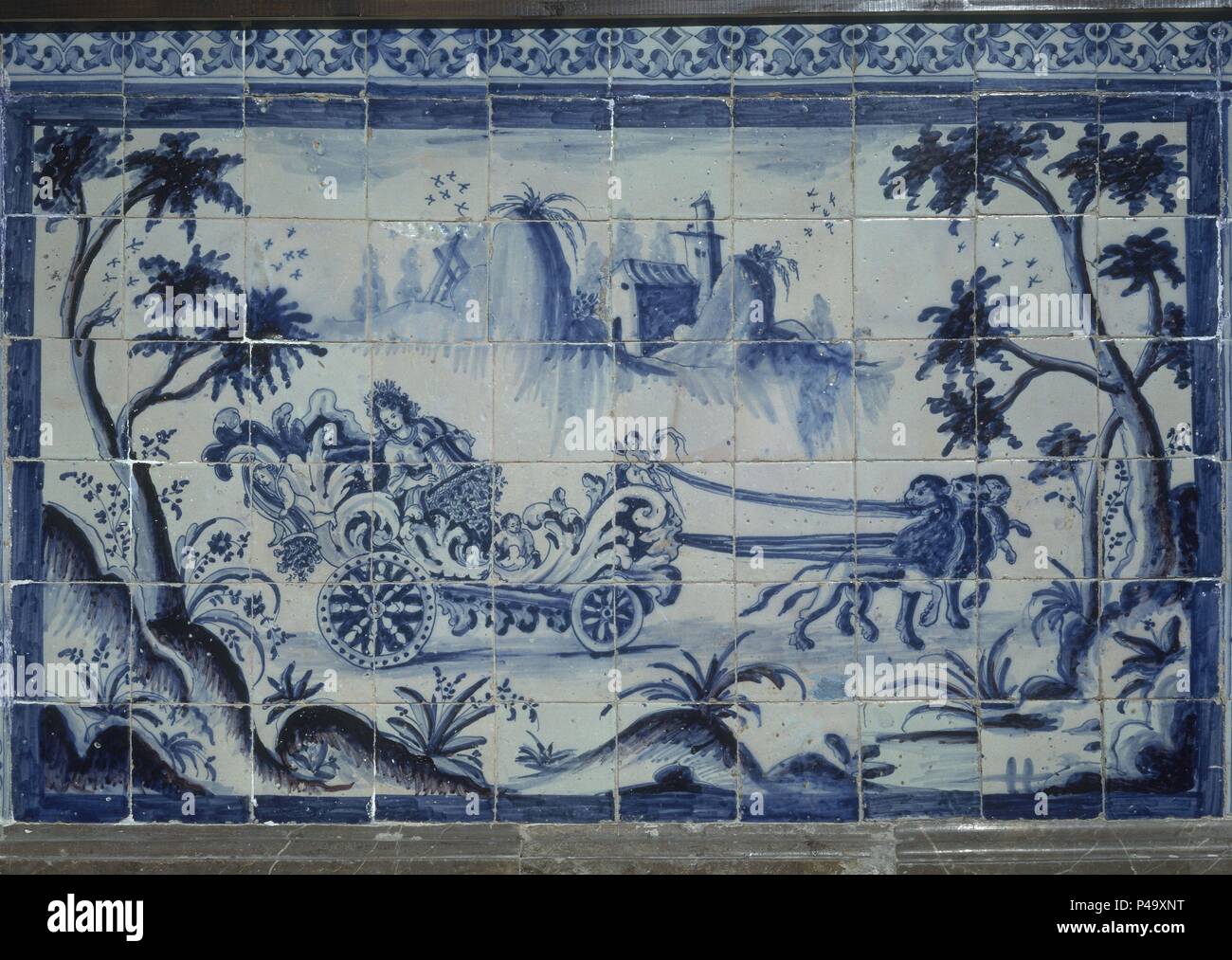 Azulejos azulejos de cerámica hi-res stock photography and images - Alamy
