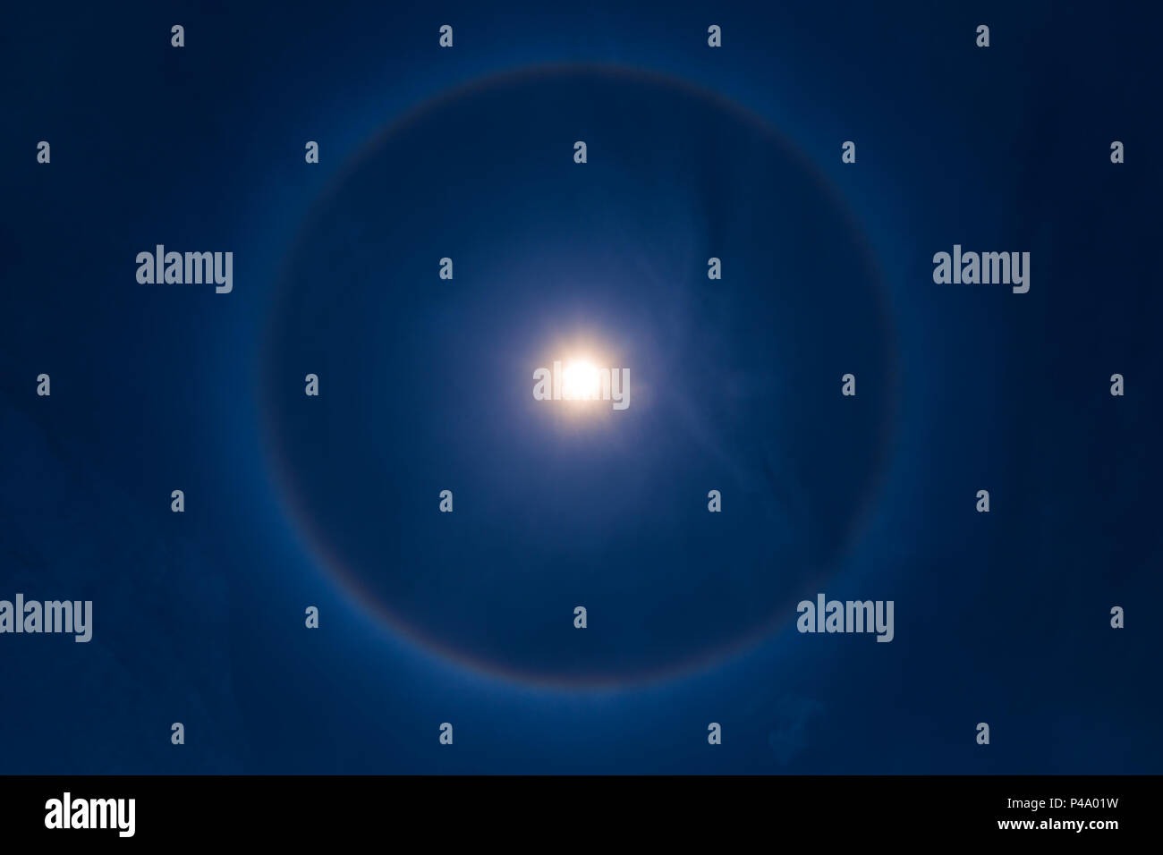 Blue halo hi-res stock photography and images - Alamy