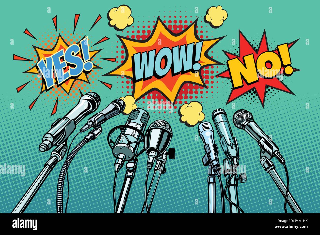 Discussion conference Stock Vector Images - Alamy