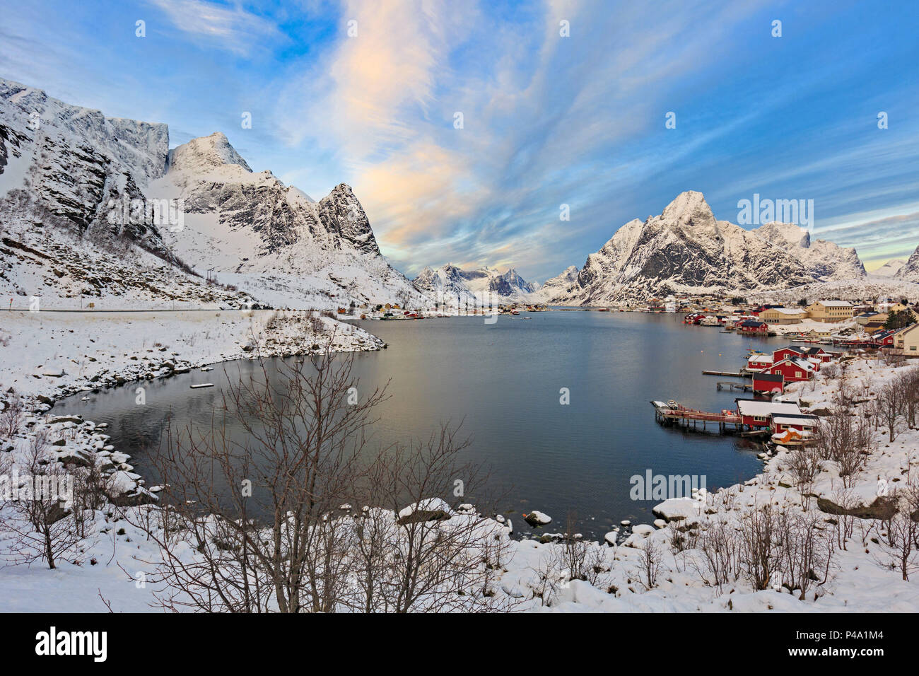 Fiord bay small fishing hi-res stock photography and images - Alamy