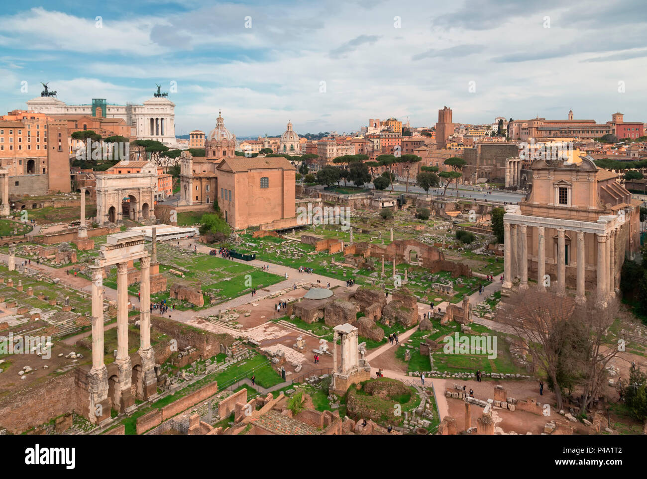 Imperial forum, Roma, Lazio, Italy Stock Photo - Alamy