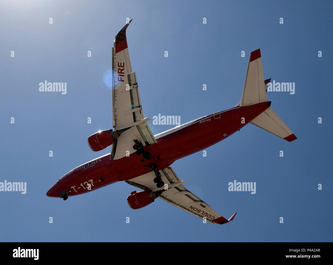 San Bernardino, California, USA. 20th June, 2018. The first 737-300 ...