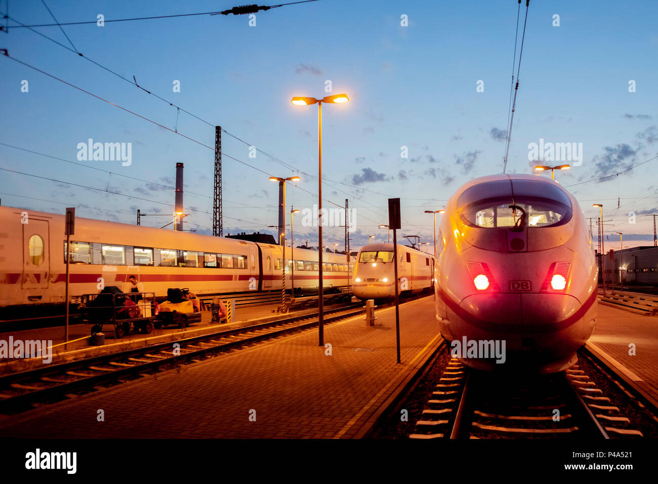 Berlin, Germany. 20th June, 2018. An Inter City Express (ICE) train 1 ...