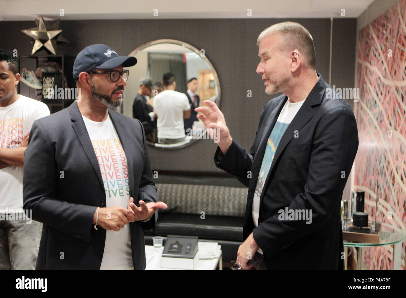 New York, New York, USA. 20th June, 2018. (L-R) Emil Wilbekin, Founder ...