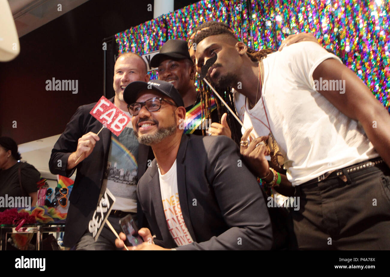 New York, New York, USA. 20th June, 2018. (L-R) Kevin Harter, Group ...