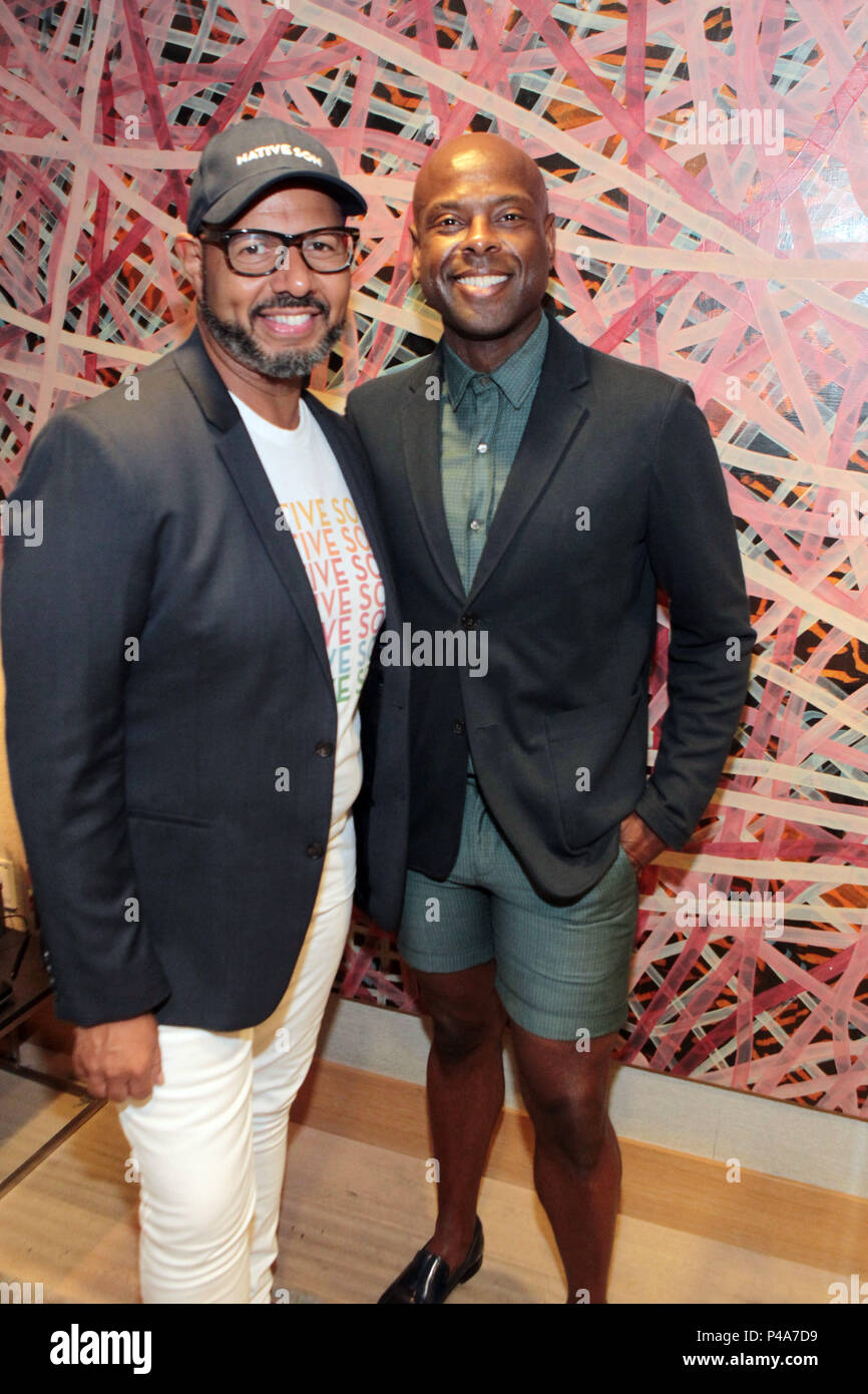 New York, New York, USA. 20th June, 2018. (L-R) Emil Wilbekin, Founder ...