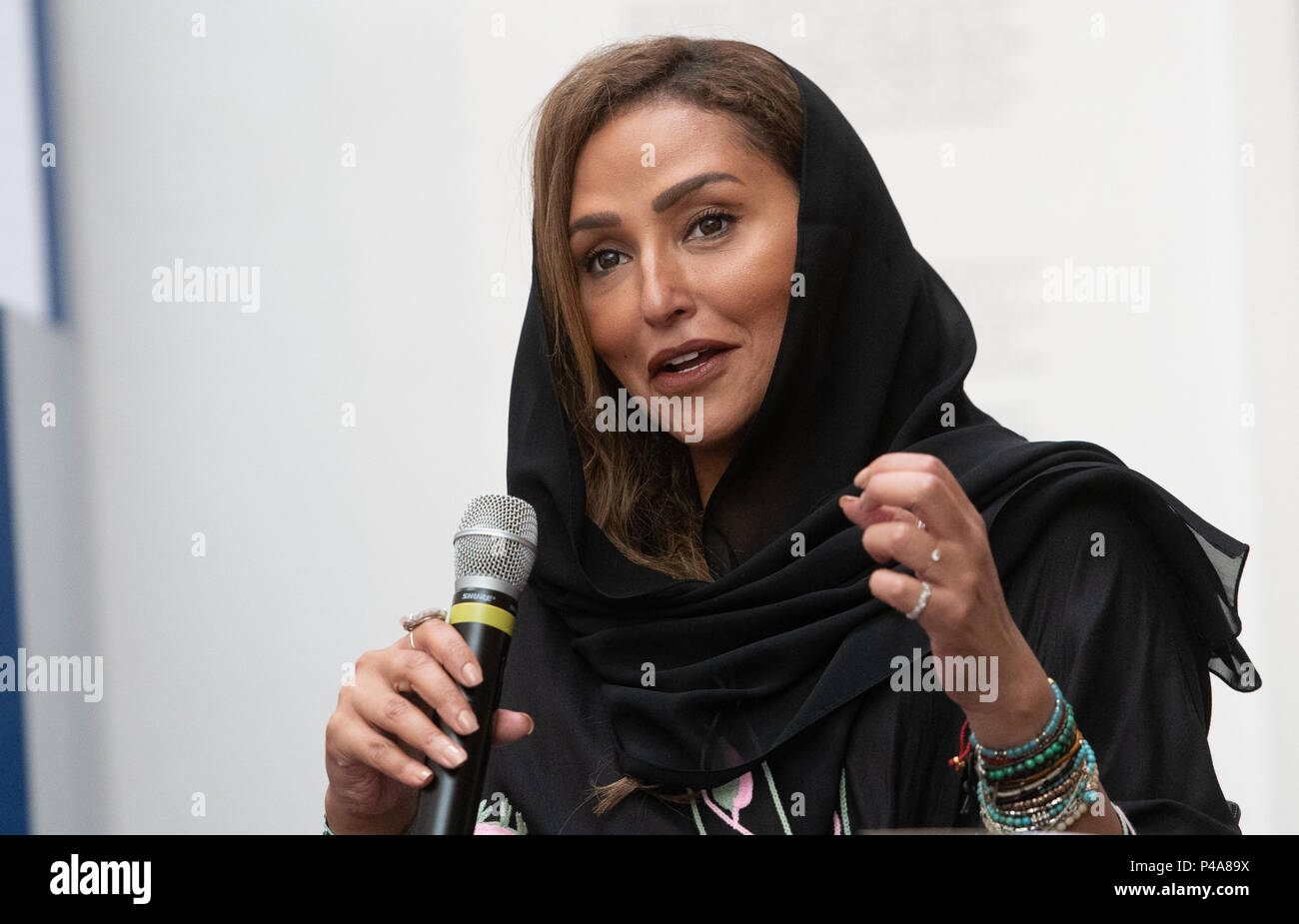 Germany, Berlin. 21st June, 2018. Princess Lamia Bint Majed Saud Al ...
