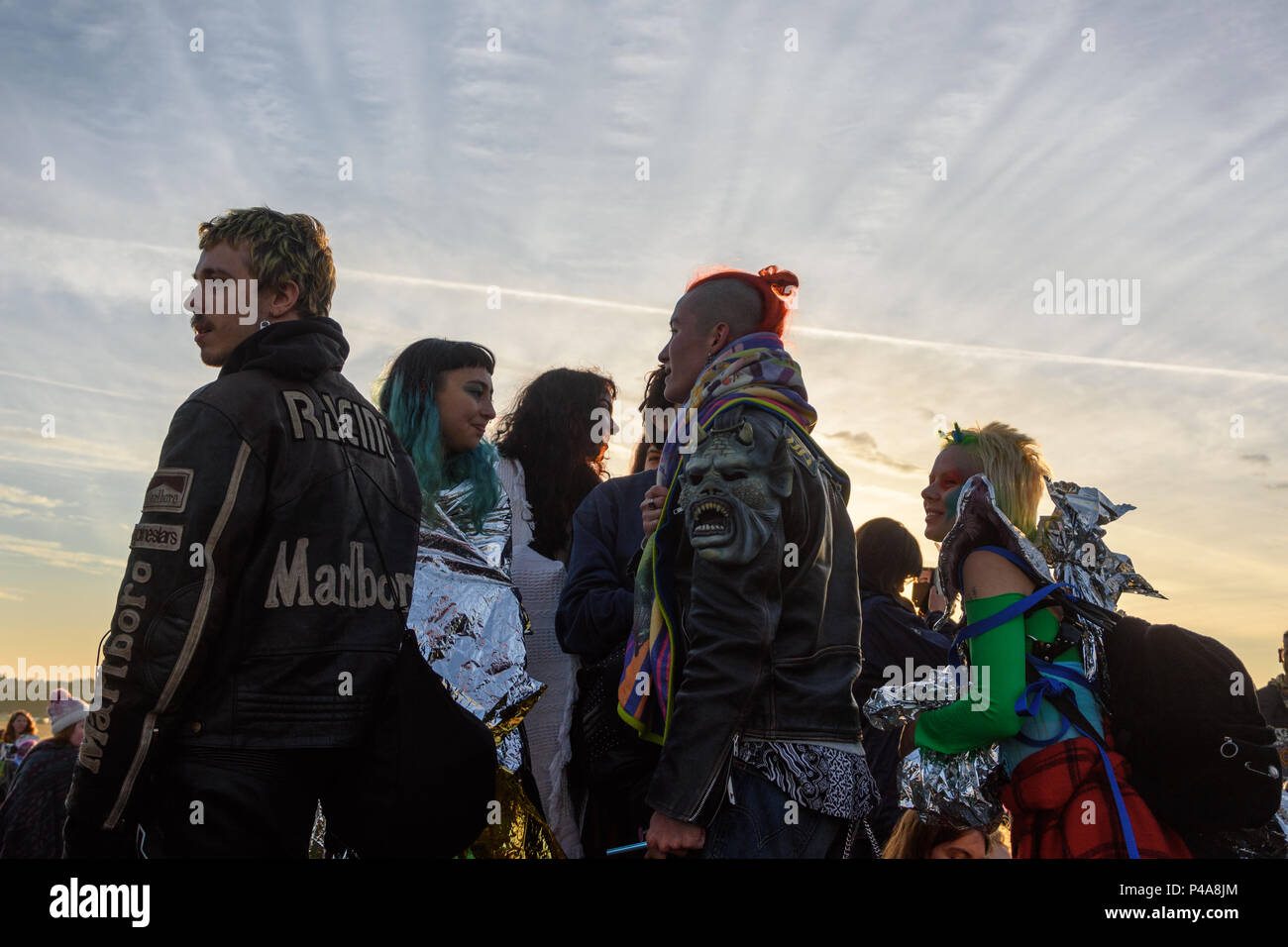 Costume costumes summer solstice hi-res stock photography and images ...