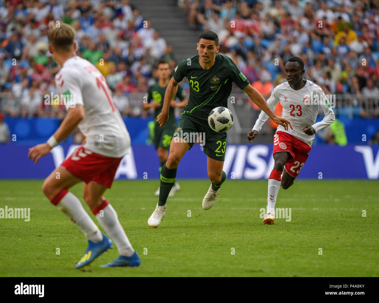 Samara Arena, Samara, Russia. 21st June, 2018. FIFA World Cup Football ...