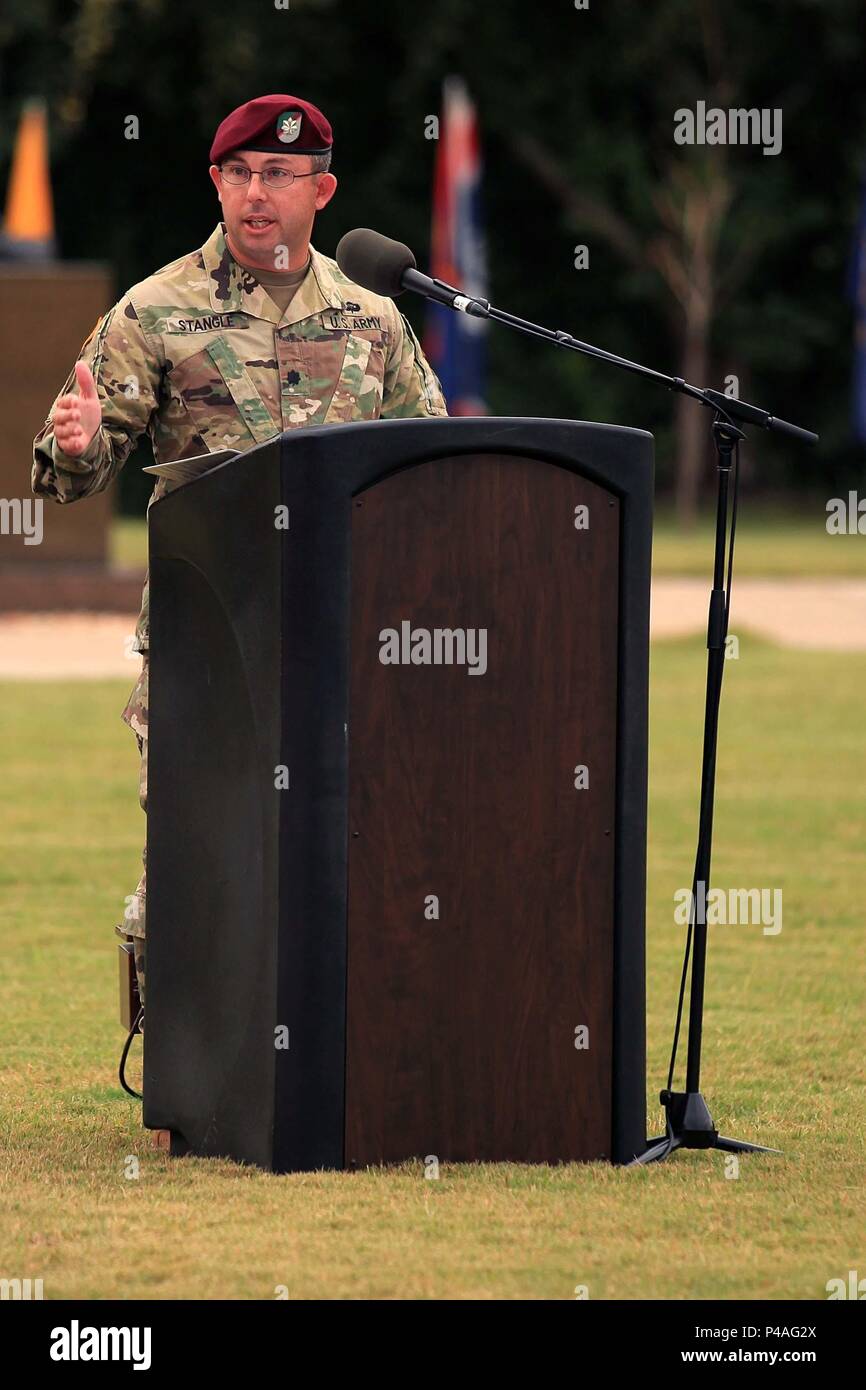 Lt. Col. Christopher Stangle, commander of 3rd Military Information ...