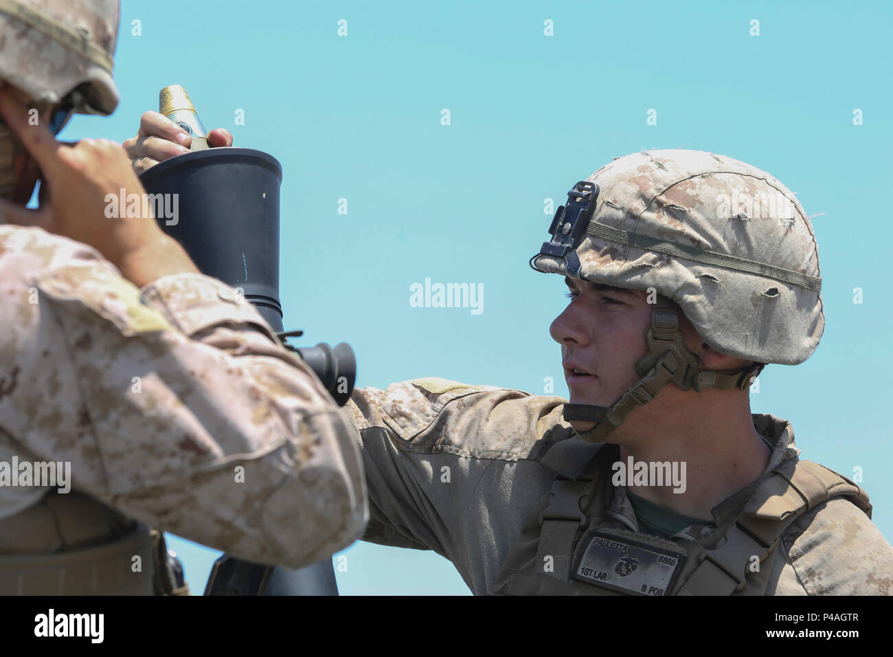81mm mortar observers hi-res stock photography and images - Alamy