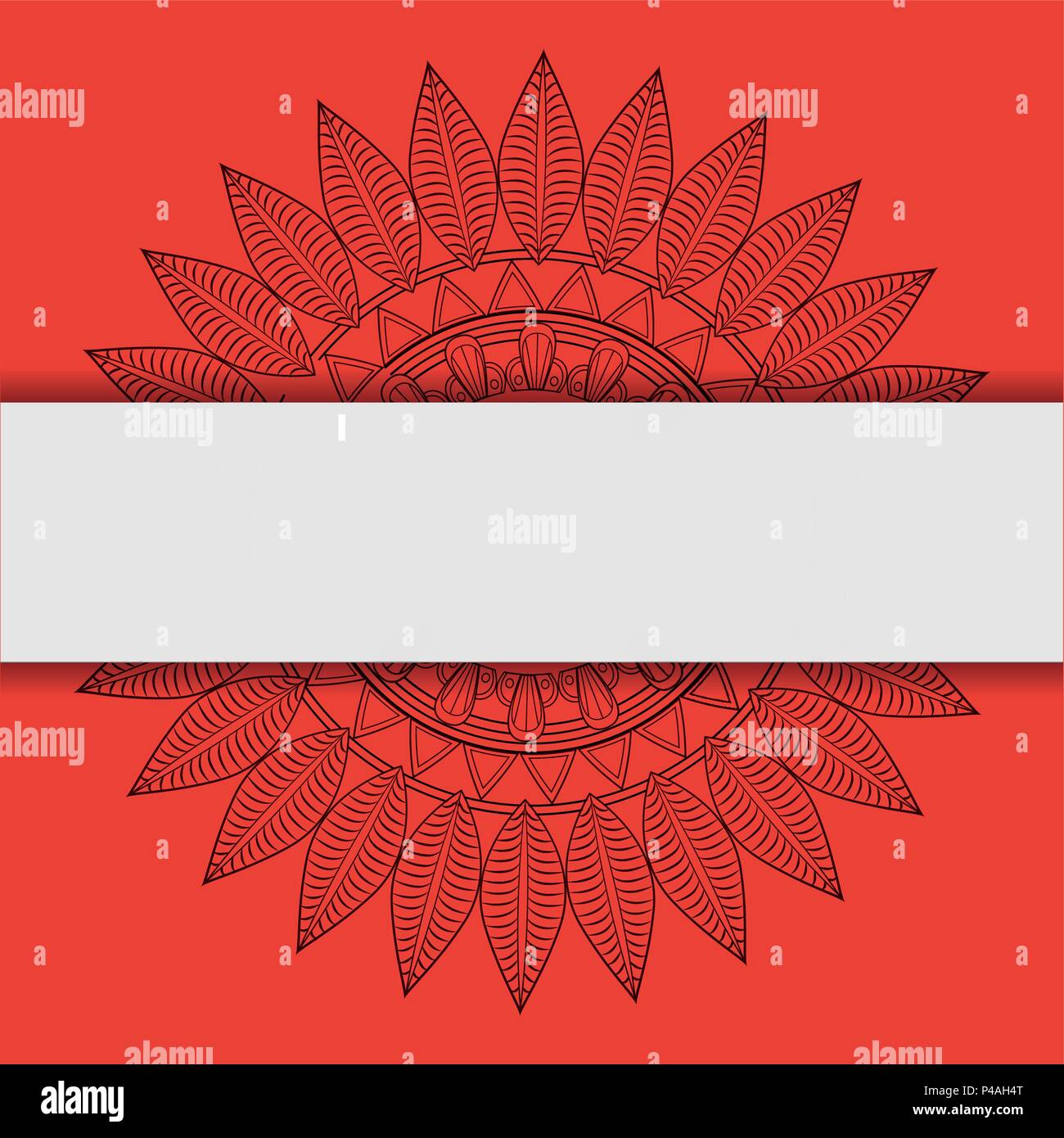 Mandala indian emblem Stock Vector Image & Art - Alamy