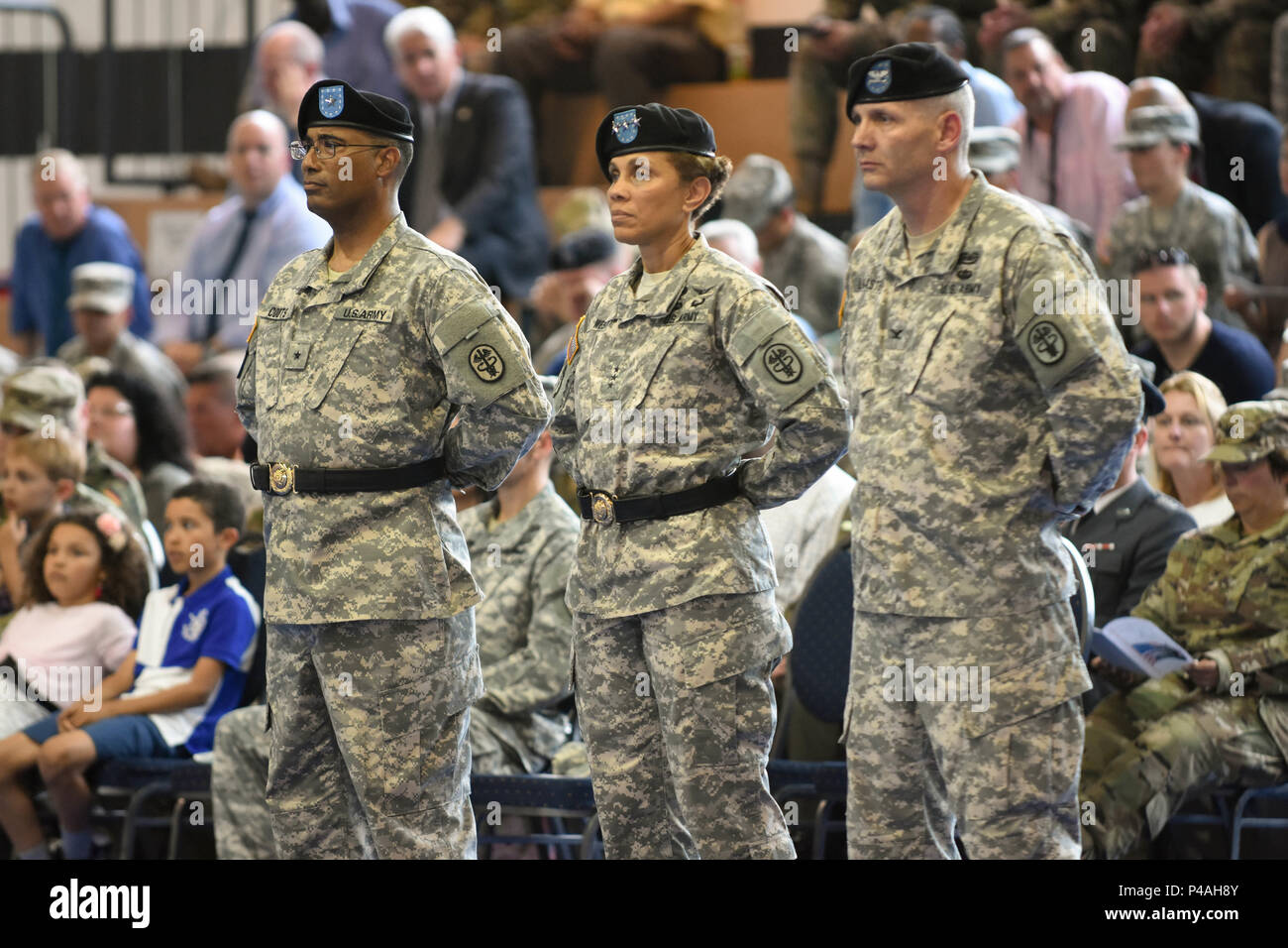 (From left to right) Brig. Gen. Norvell Coots, Regional Health Command ...