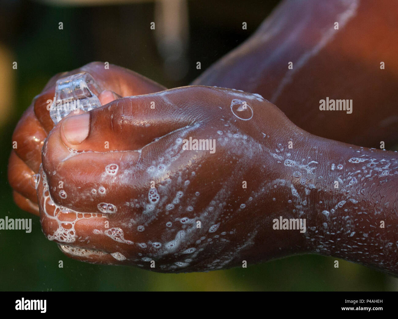 A U.S. Army Reserve culinary specialist with the 391st Military Police ...
