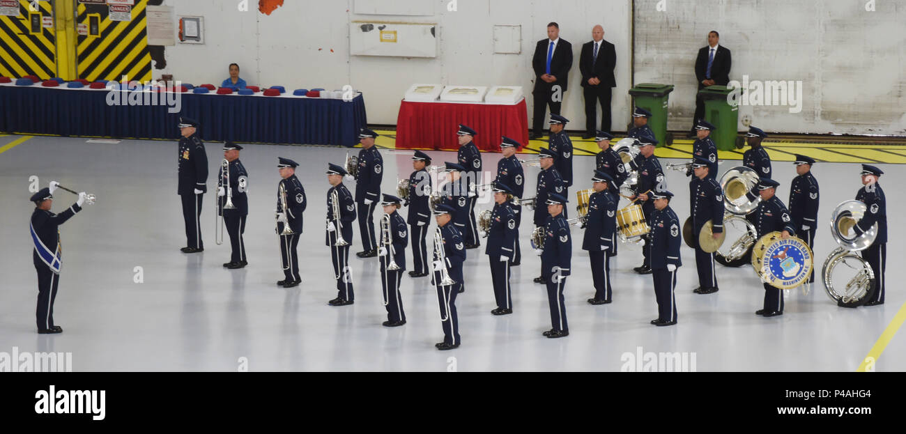 The U.S. Air Force Band lineup for Air Force Chief of Staff Gen. Mark ...