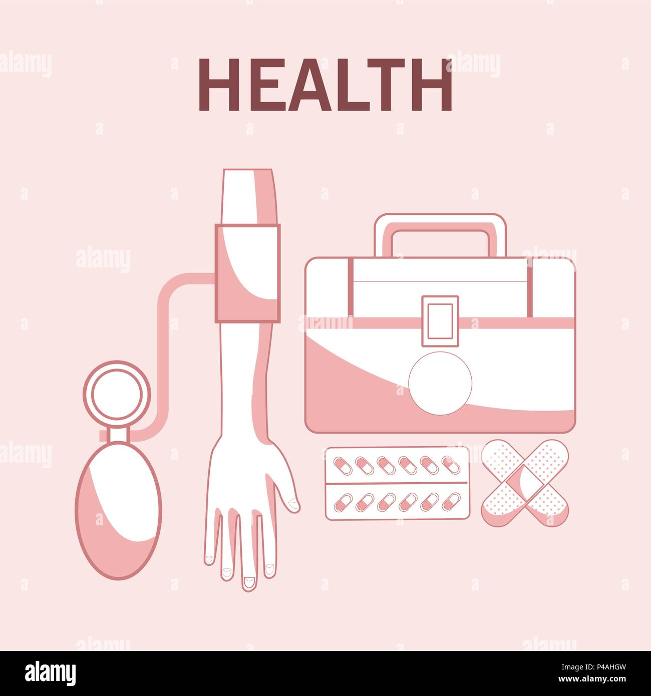 Medical health concept Stock Vector Image & Art - Alamy