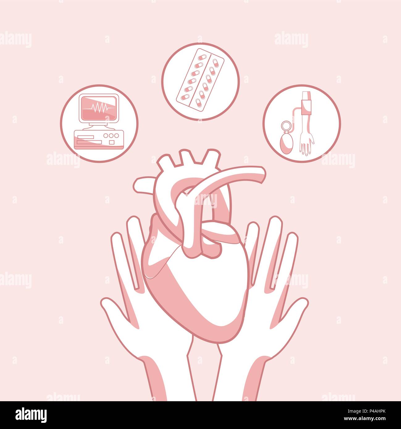 Medical and health concept Stock Vector Image & Art - Alamy