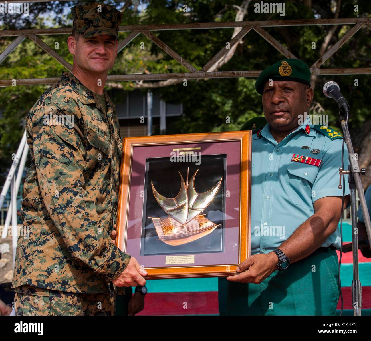 Papua New Guinea Defence Force High Resolution Stock Photography and ...
