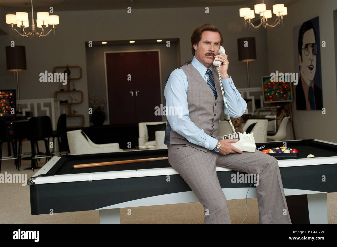 Original Film Title: ANCHORMAN 2: THE LEGEND CONTINUES. English Title ...