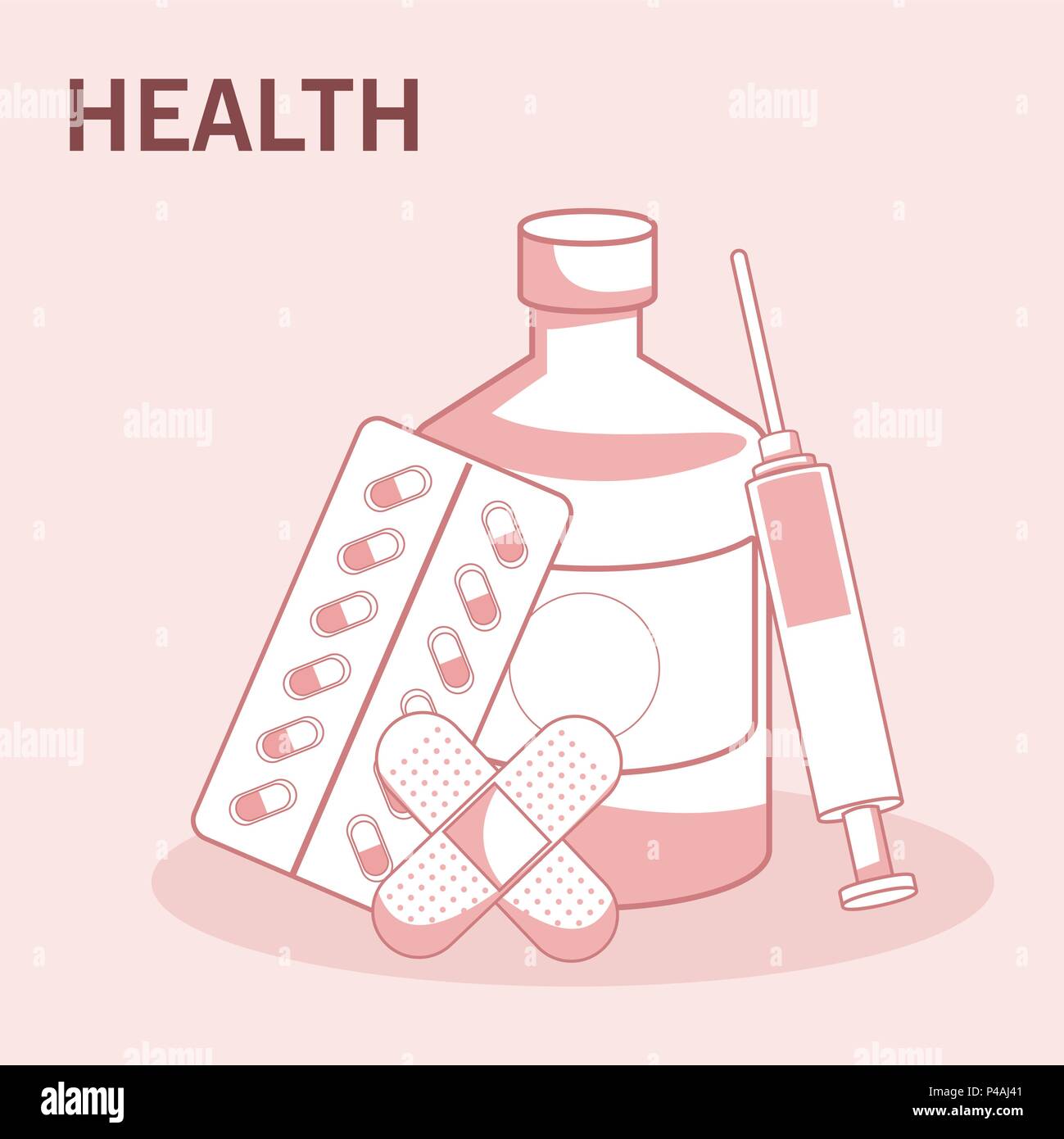 Medical health concept Stock Vector Image & Art - Alamy