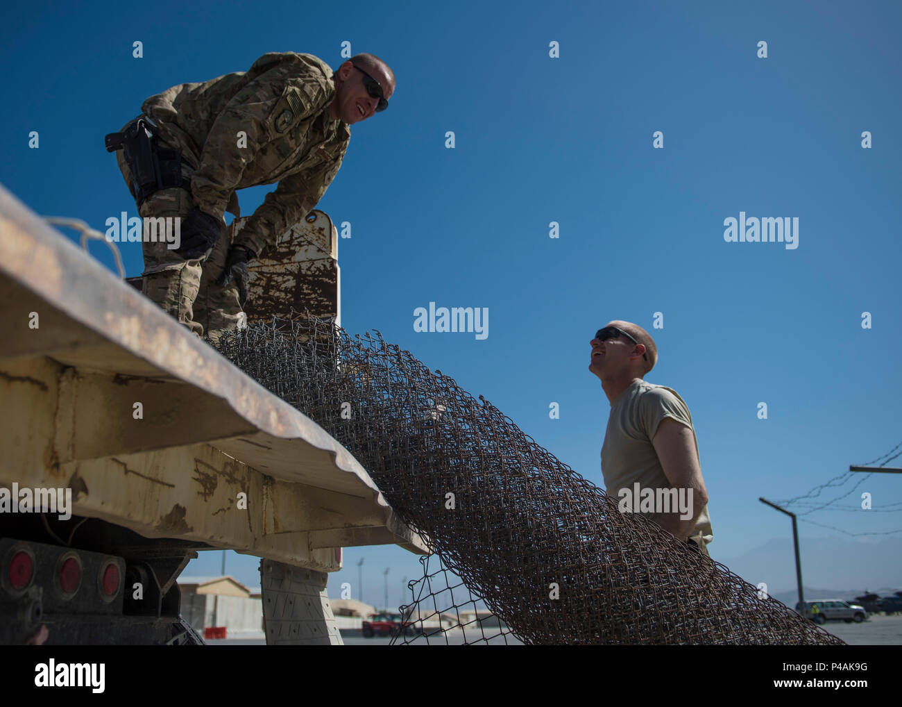 455th expeditionary civil engineer squadron structures hi-res stock photography and images - Alamy