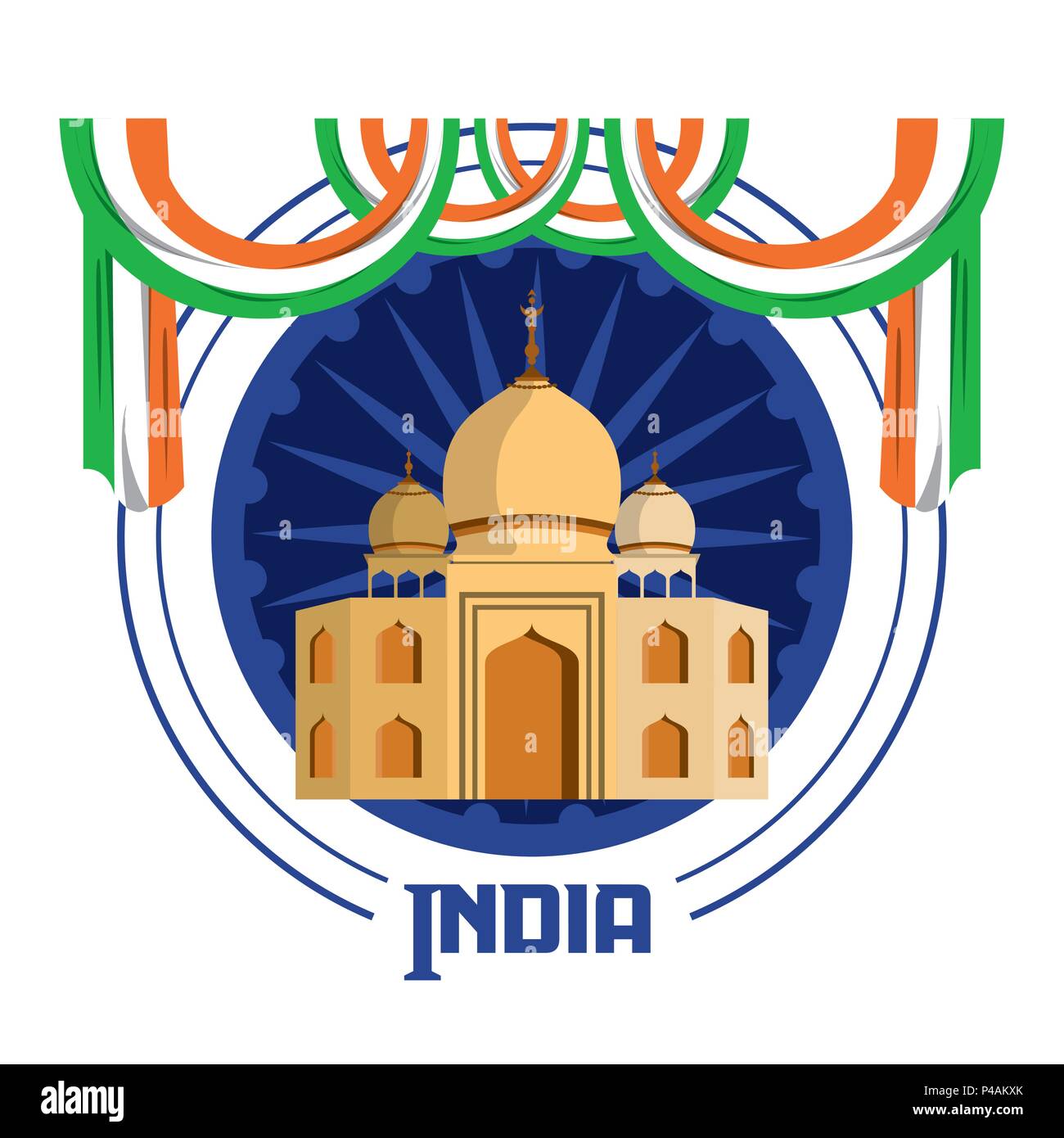 Welcome to India card Stock Vector Image & Art - Alamy
