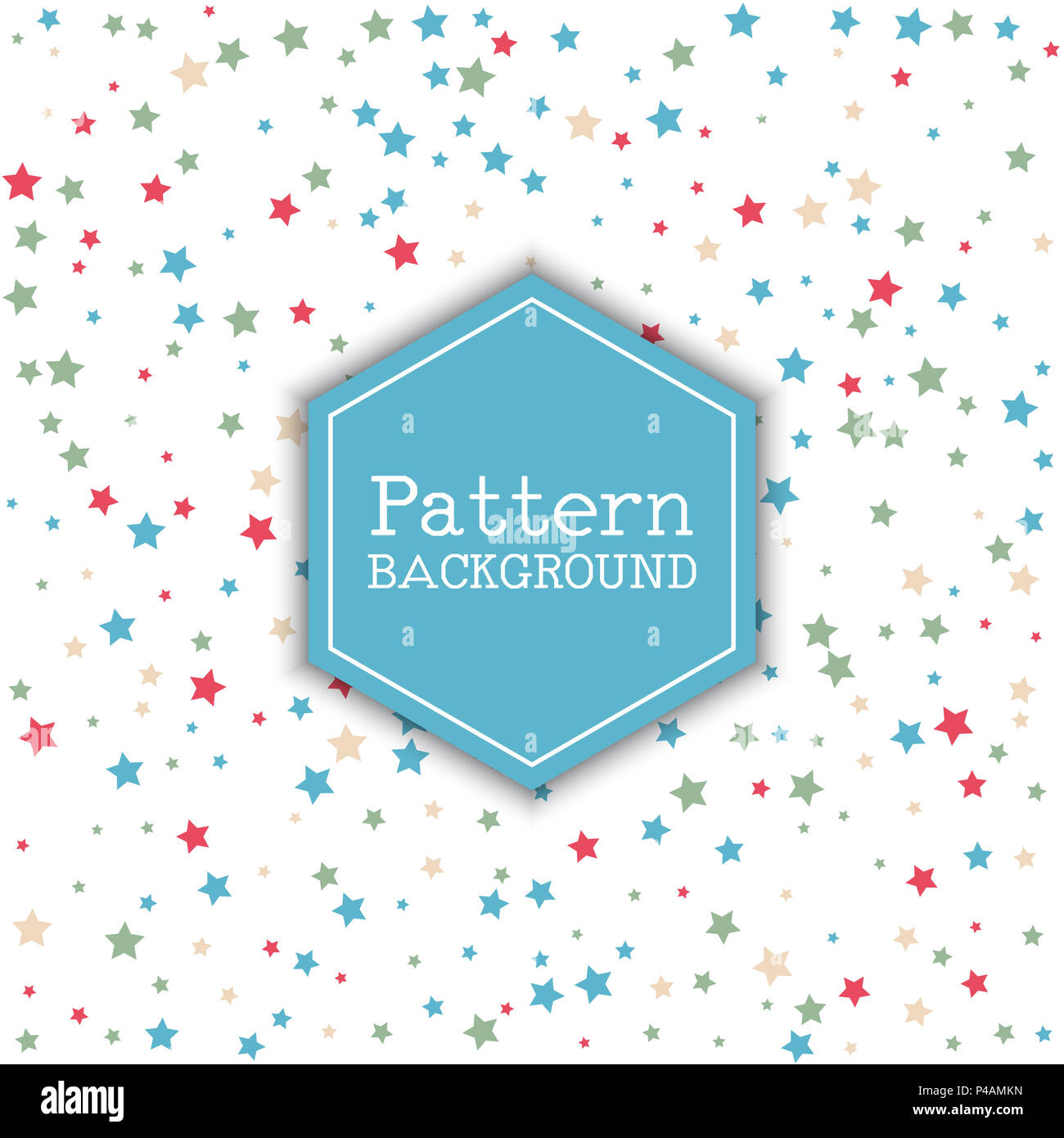 Decorative background with a star pattern Stock Photo - Alamy