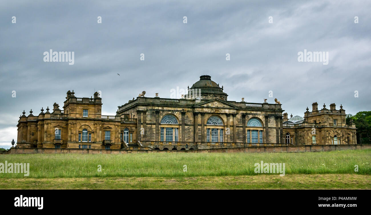 Gosford House, 18th century neoclassical mansion with domed roof ...