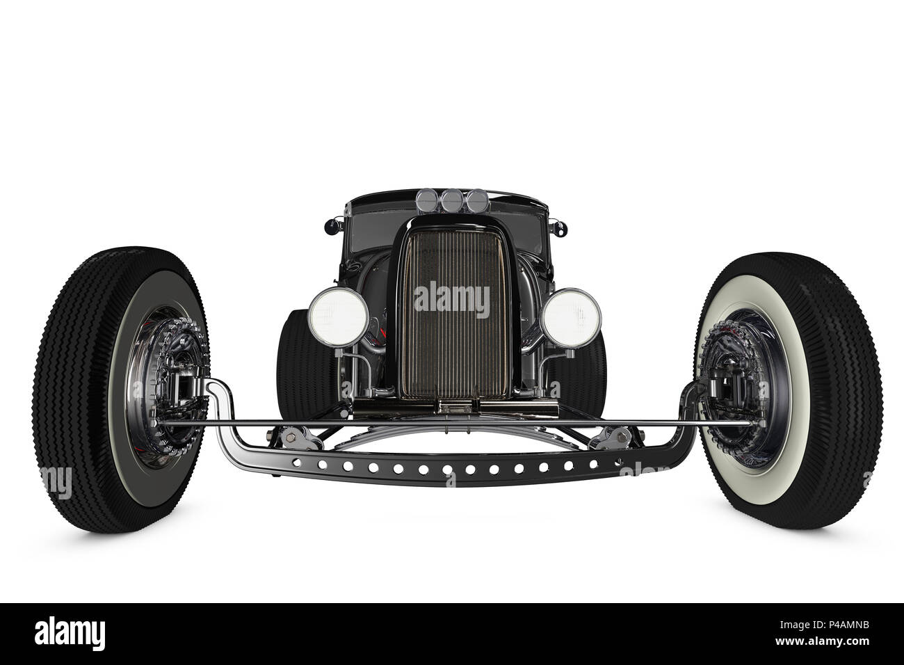 Classic vintage sports hot rod Cut Out Stock Images & Pictures - Alamy