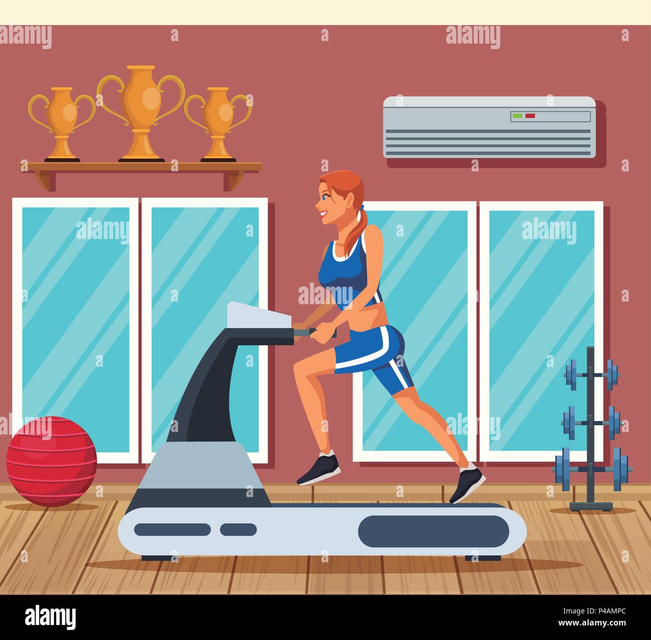 Machine people inside Stock Vector Images - Alamy