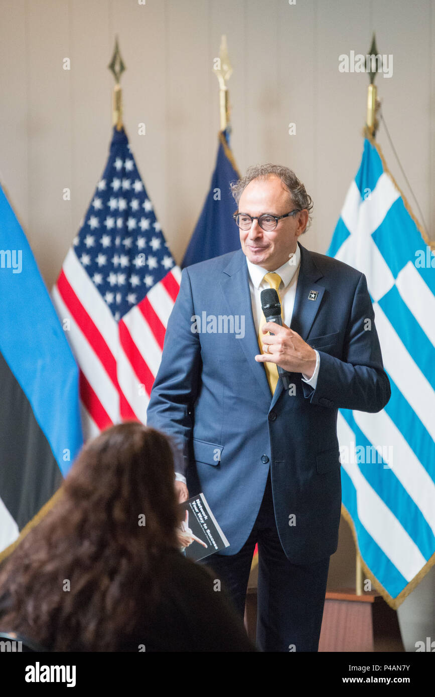 Charles D. A. Ruffalo, founder of the NetworKing Corporation, gives a ...