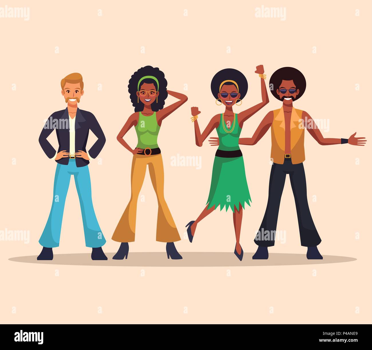 Mens dance Stock Vector Images - Alamy