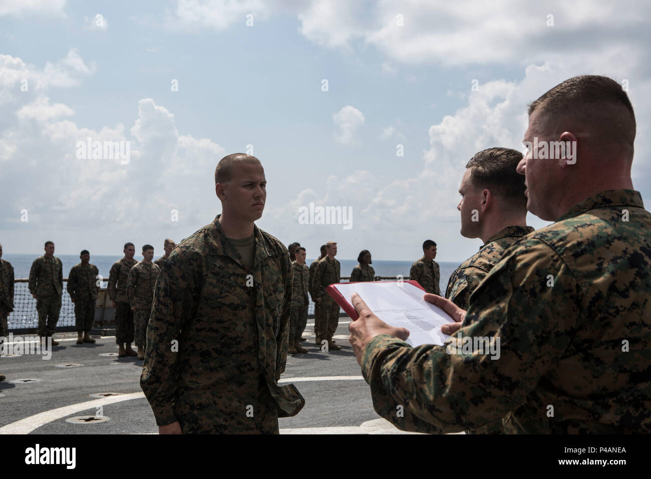 Lance Cpl. Duncan Harris, motor transportation maintenance chief and ...
