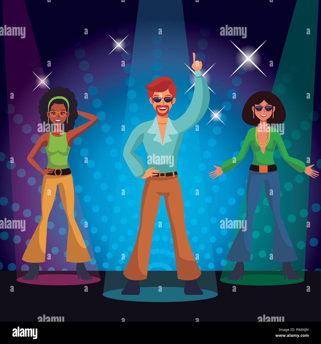 80s Disco People High Resolution Stock Photography and Images - Alamy