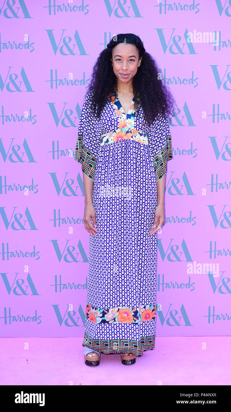 Corrine Bailey Rae arrives at the V&A Summer Party at the Victoria and ...