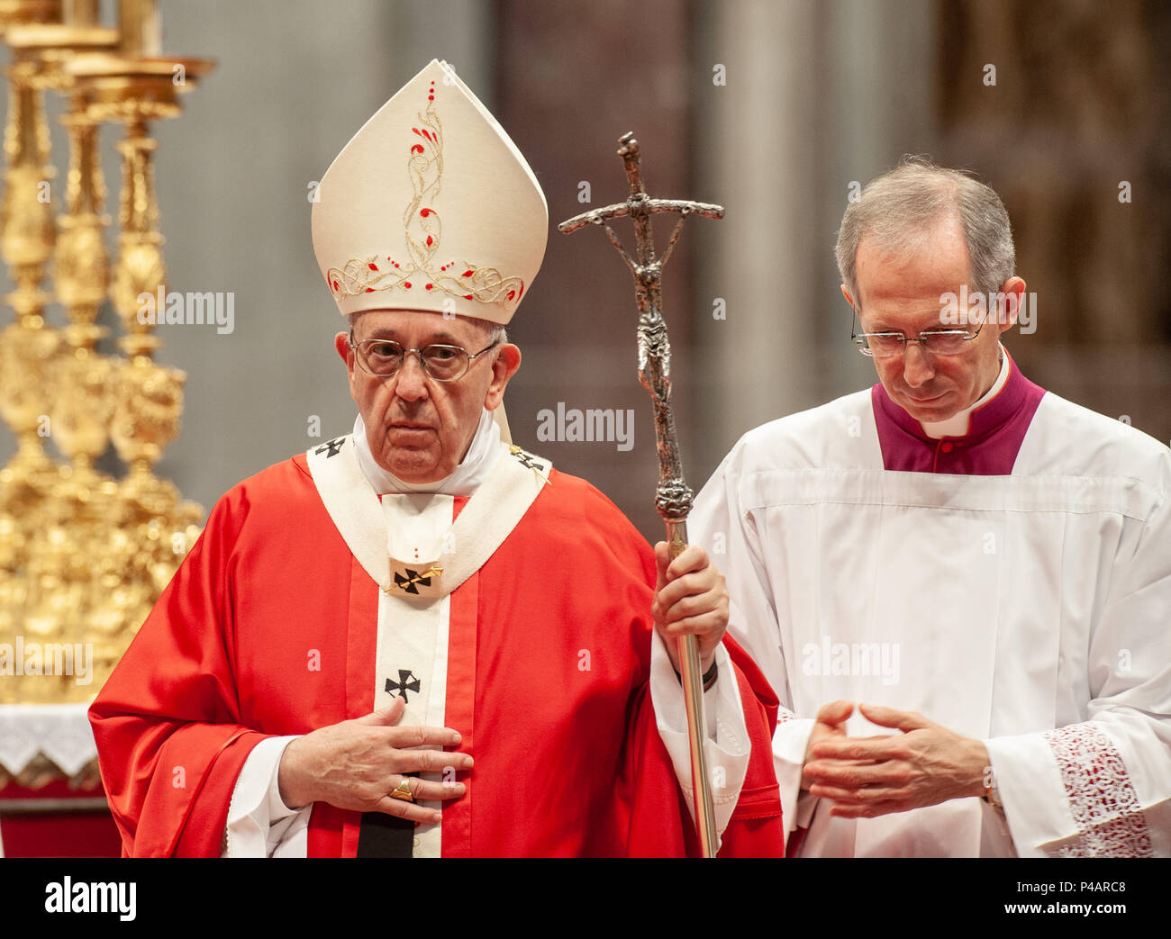Mass of the Solemnity of Pentecost in St. Peter's Basilica in the ...