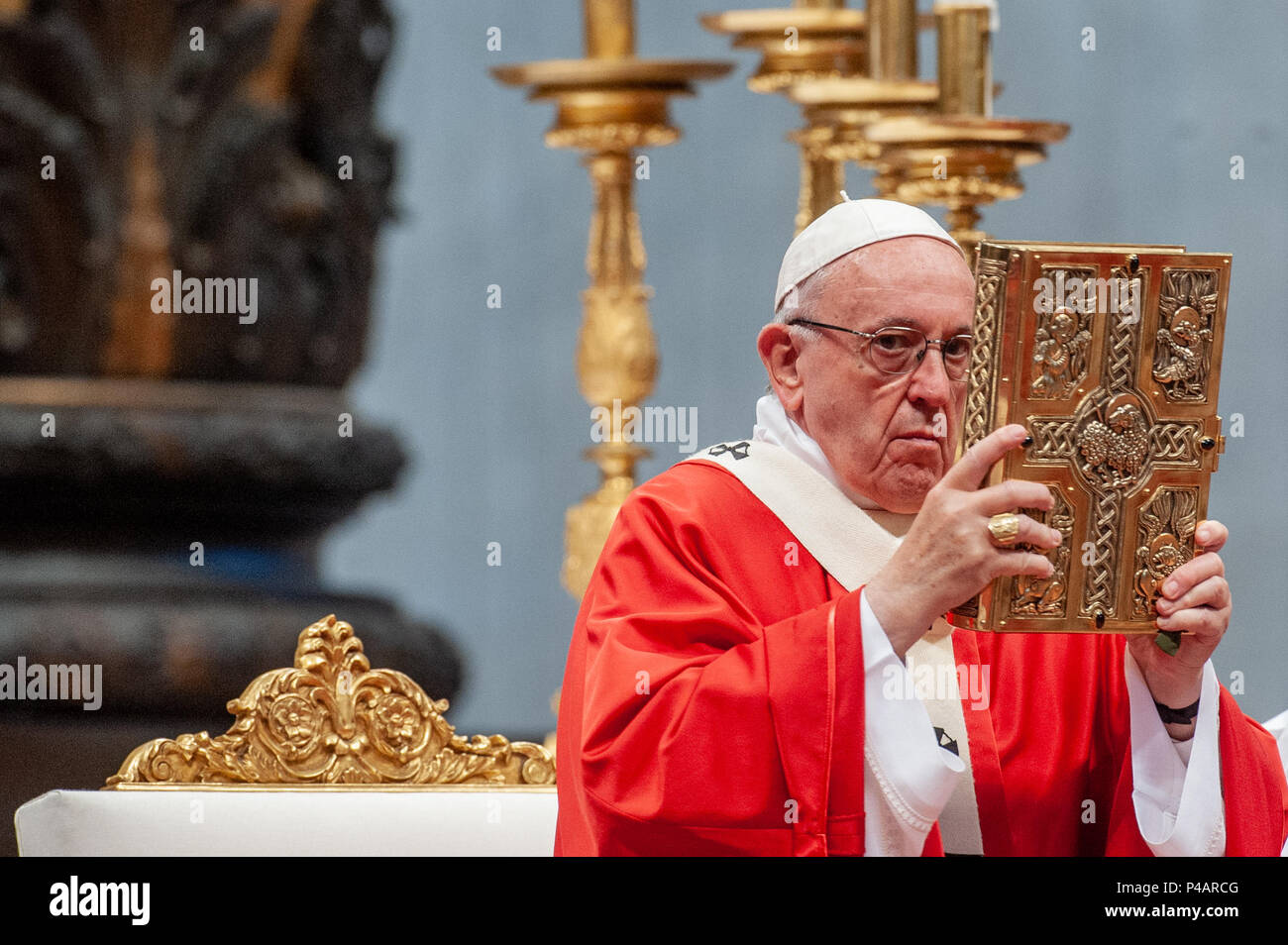 Mass of the Solemnity of Pentecost in St. Peter's Basilica in the ...