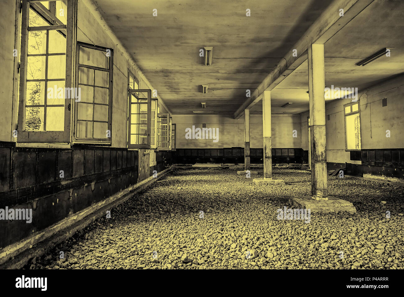 Haunted house, detail of a terrifying home, fear and terror Stock Photo ...