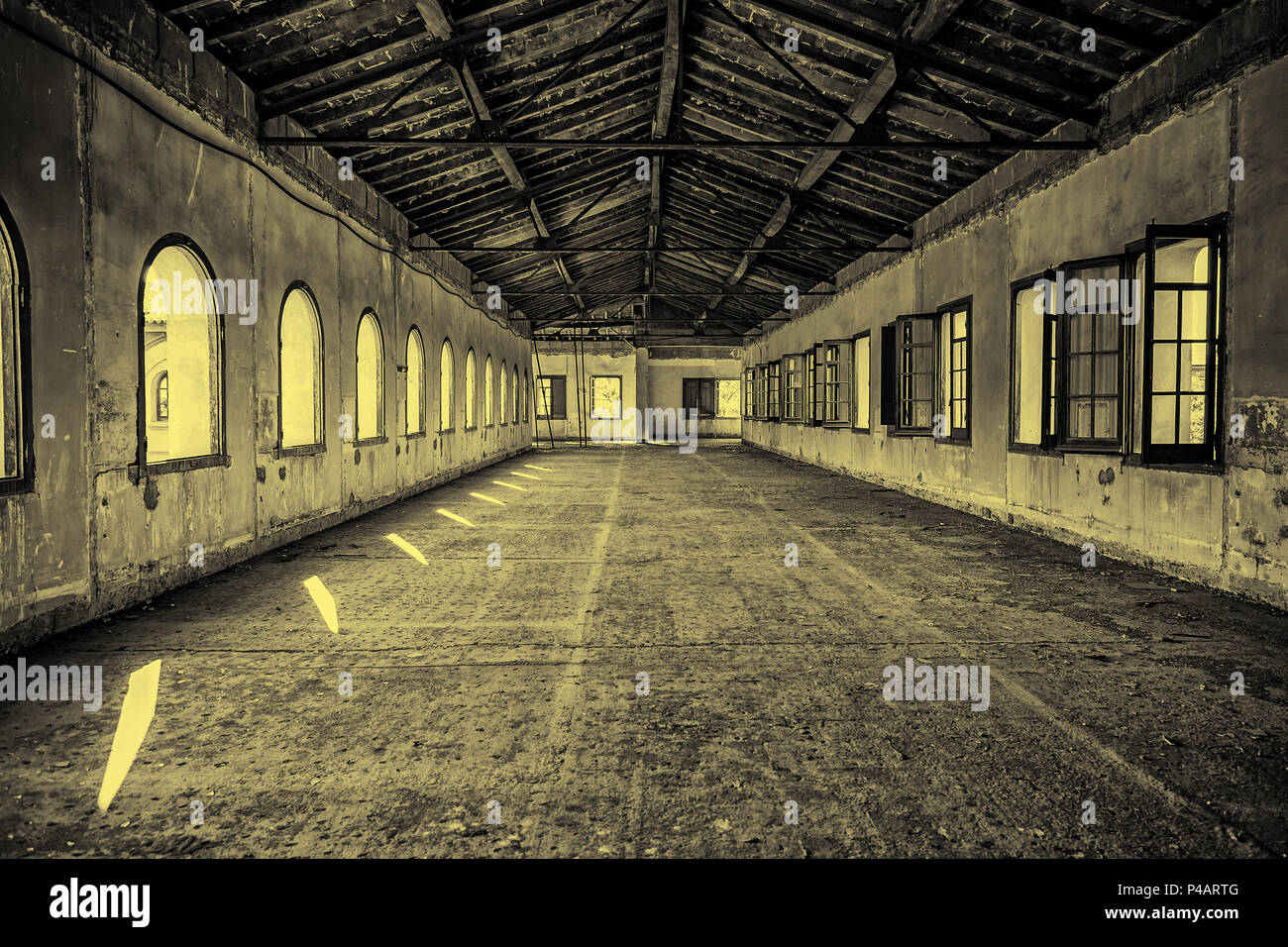 Haunted house, detail of a terrifying home, fear and terror Stock Photo ...