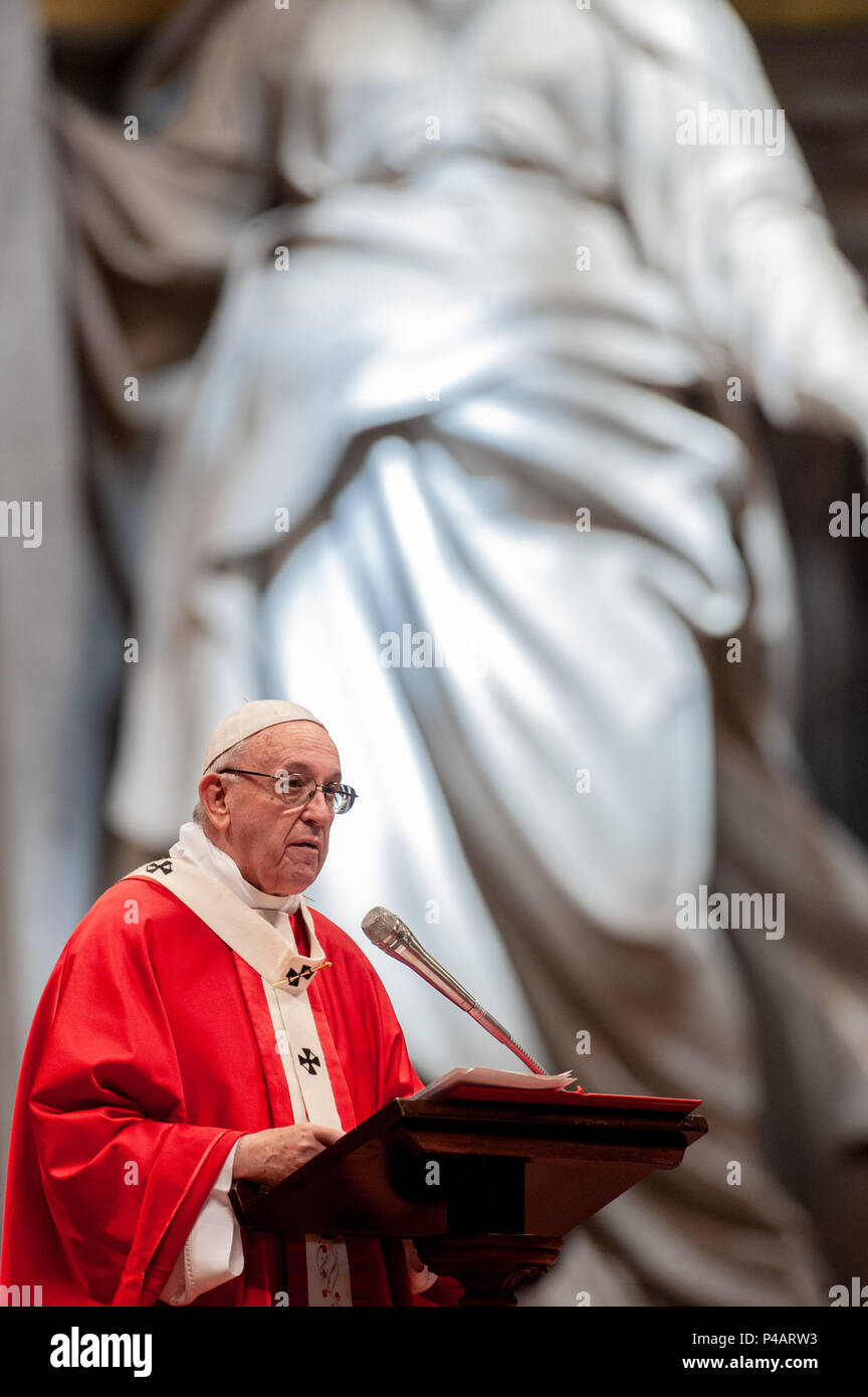 Mass of the Solemnity of Pentecost in St. Peter's Basilica in the ...