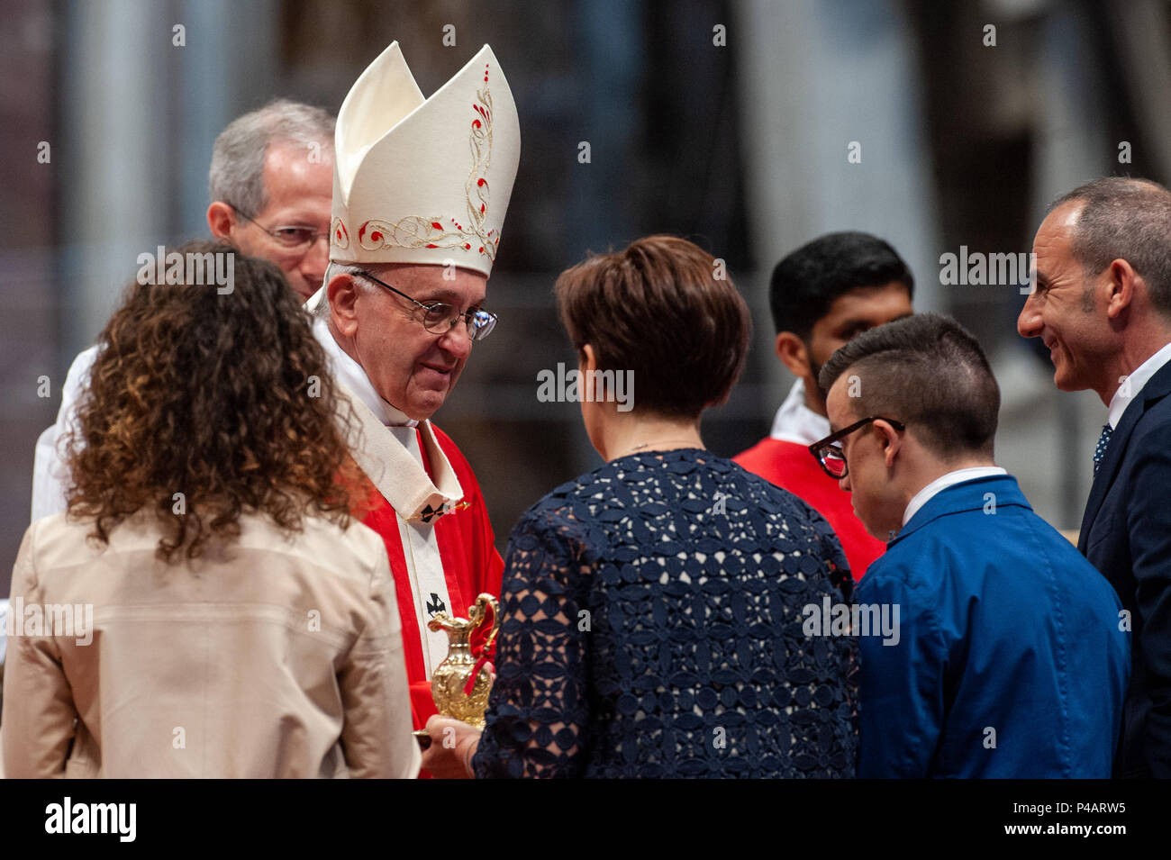 Mass of the Solemnity of Pentecost in St. Peter's Basilica in the ...
