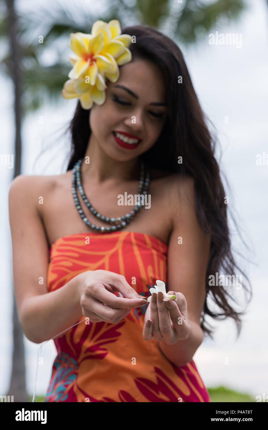 Beautiful Pacific Island Women