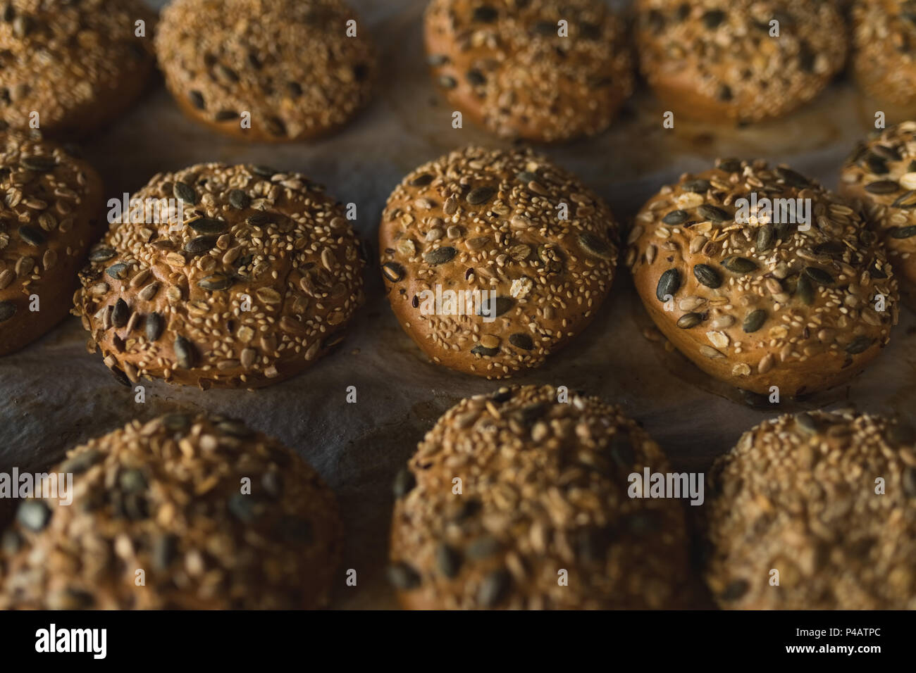 Baked sweet foods in bakery shop Stock Photo - Alamy