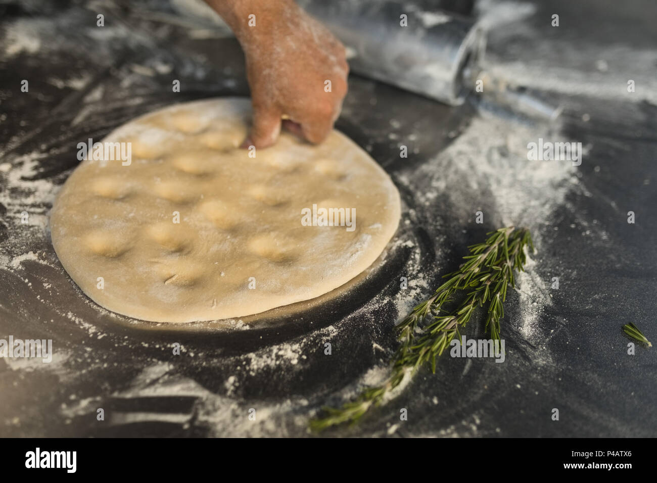 Kneading process hi-res stock photography and images - Alamy